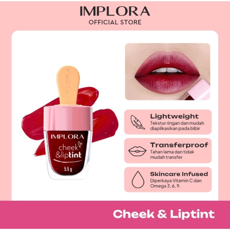 Jual IMPROLA CHEEK & LIPTIN-Liptin | Shopee Indonesia
