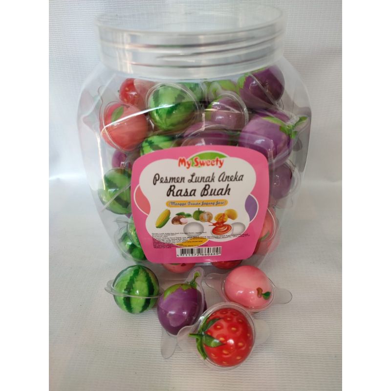 Jual PERMEN LUNAK AAA/PERMEN VIRAL RASA BUAH ISI 50PCS(MIX) | Shopee ...