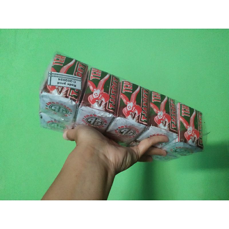 Jual teh tubruk tjatoet hijau 40gr 1 pack/teh tjatoet 40gr jojga solo ...