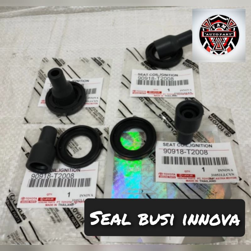Jual SEAL BUSI INNOVA BENSIN HARGA 1SET(4PC) | Shopee Indonesia