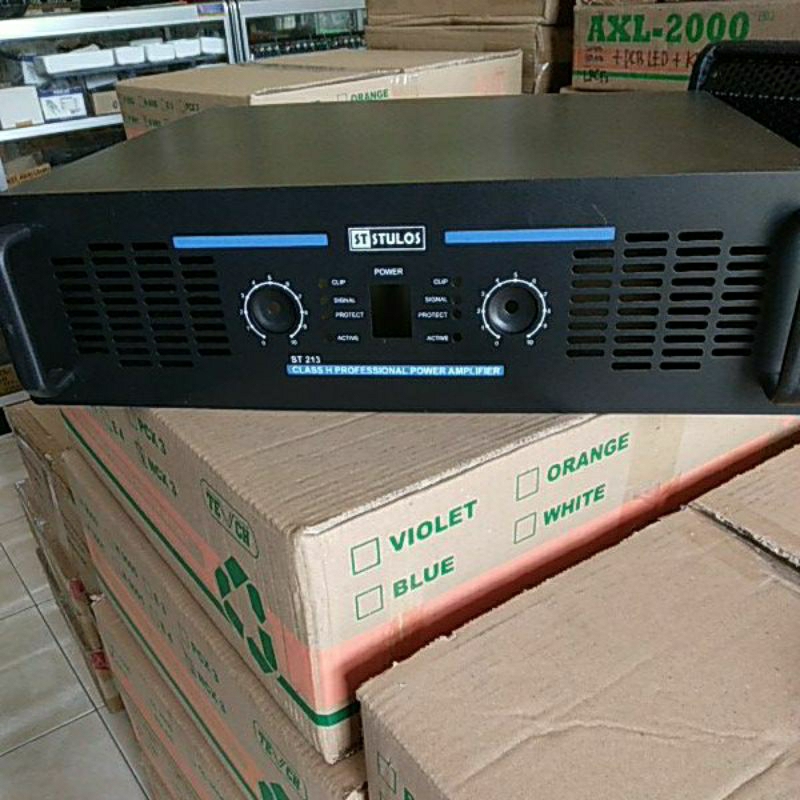 Jual BOX AMPLIFIER ST 213 ST STULOS | Shopee Indonesia