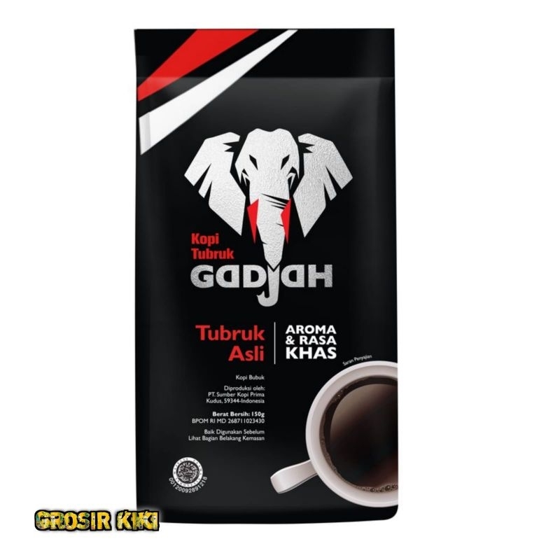 Jual KOPI CAP GAJAH POUCH 150g | Shopee Indonesia