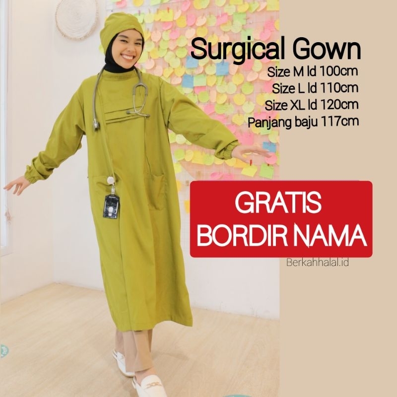 Jual SURGICAL GOWN / BAJU OPERASI /APD GOWN | Shopee Indonesia