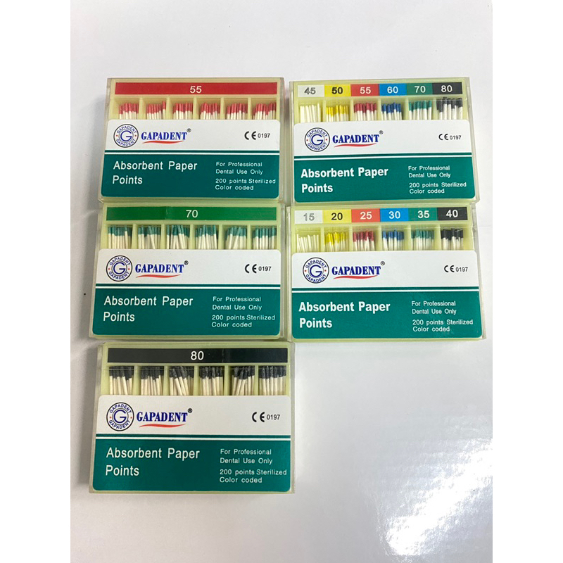 Jual paper point gapadent dental papper points | Shopee Indonesia