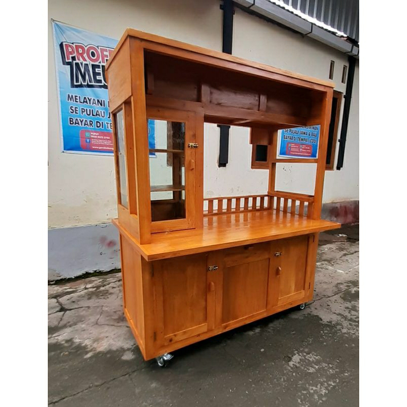 Jual Gerobak Boba / gerobak es jus / gerobak es buah / gerobak rujak ...