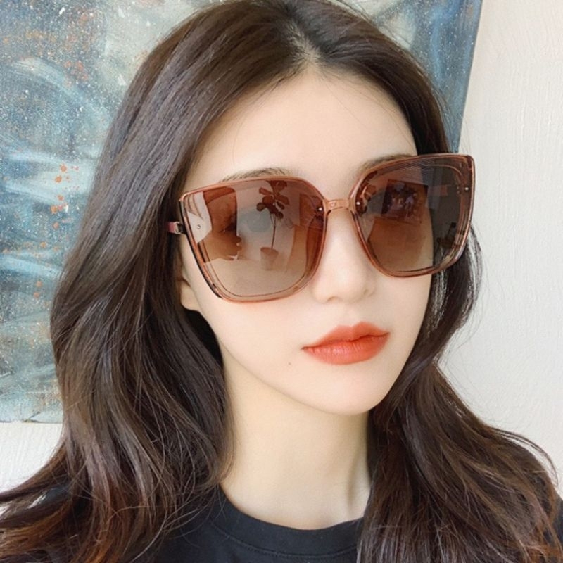 Jual Kacamata Korean Cet Eye Cewek Wanita Besar | Shopee Indonesia