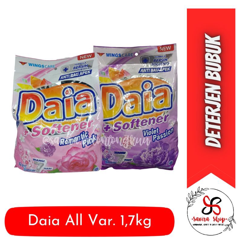 Jual Detergen Daia 1,7kg All Varian | Shopee Indonesia