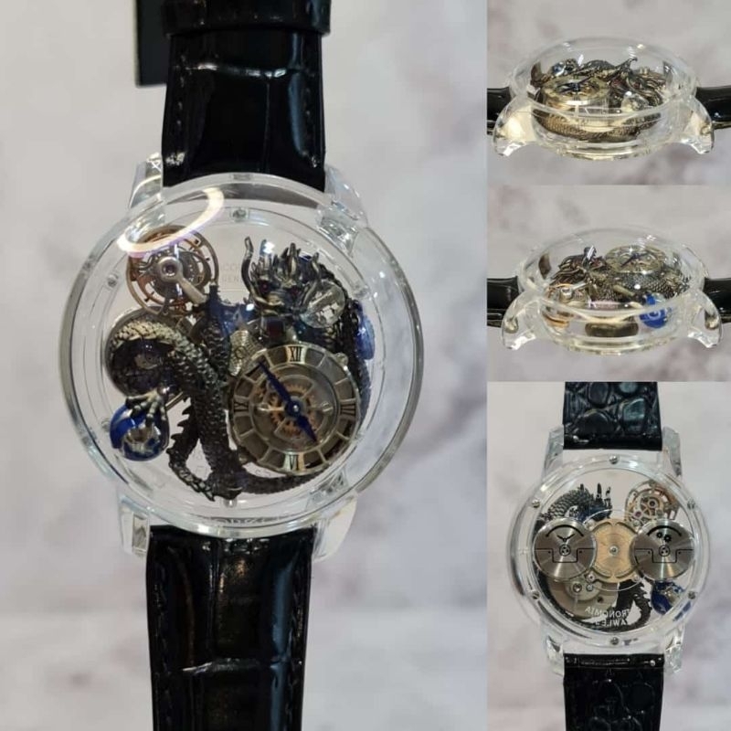 Jual Jam tangan JACOB & CO Astronomia Dragon Swiss Quartz Sapphire ...