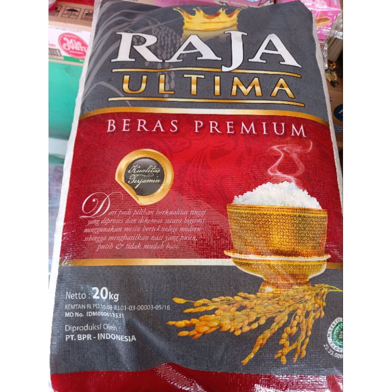 Jual Beras Raja Ultima 20kg | Shopee Indonesia