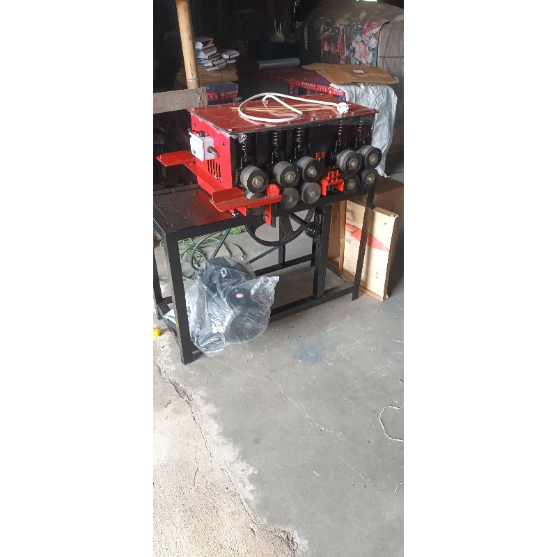 Jual Mesin tusuk sate kluar 5 lidi bulat/belah bambu setengah lingkaran ...