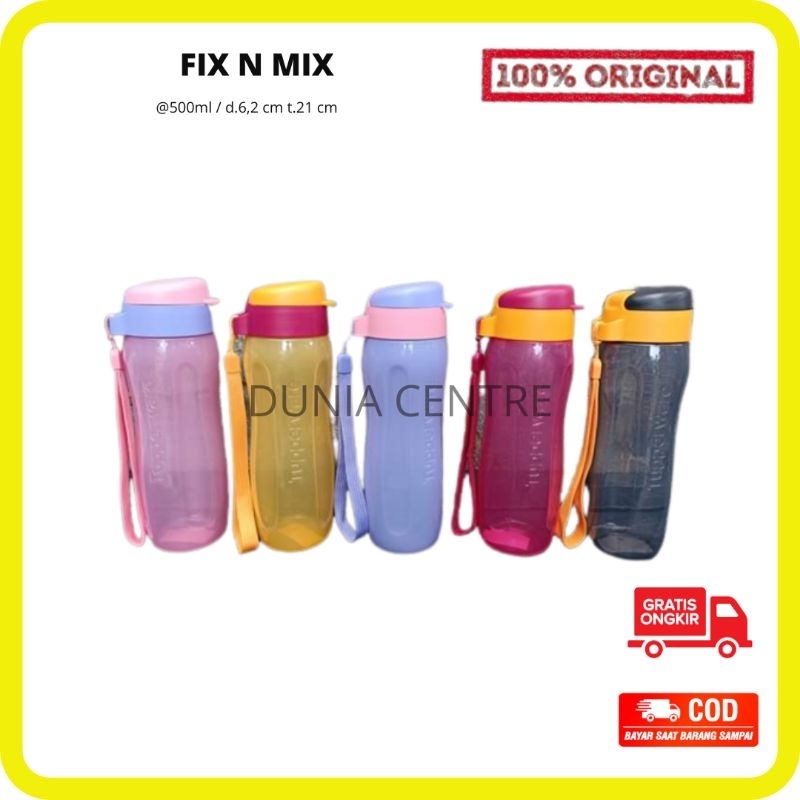 Jual PROMO TUPPERWARE BOTOL MINUM ECO BOTTLE FASHION 500ML ECER ...