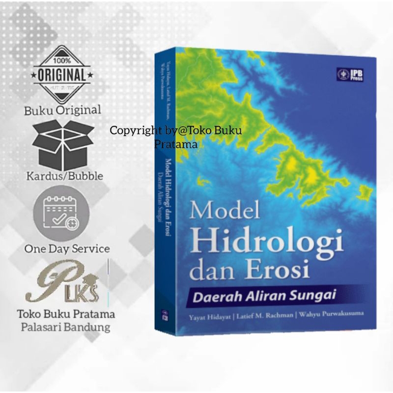 Jual Buku Model Hidrologi Dan Erosi Daerah Aliran Sungai - ORI | Shopee ...