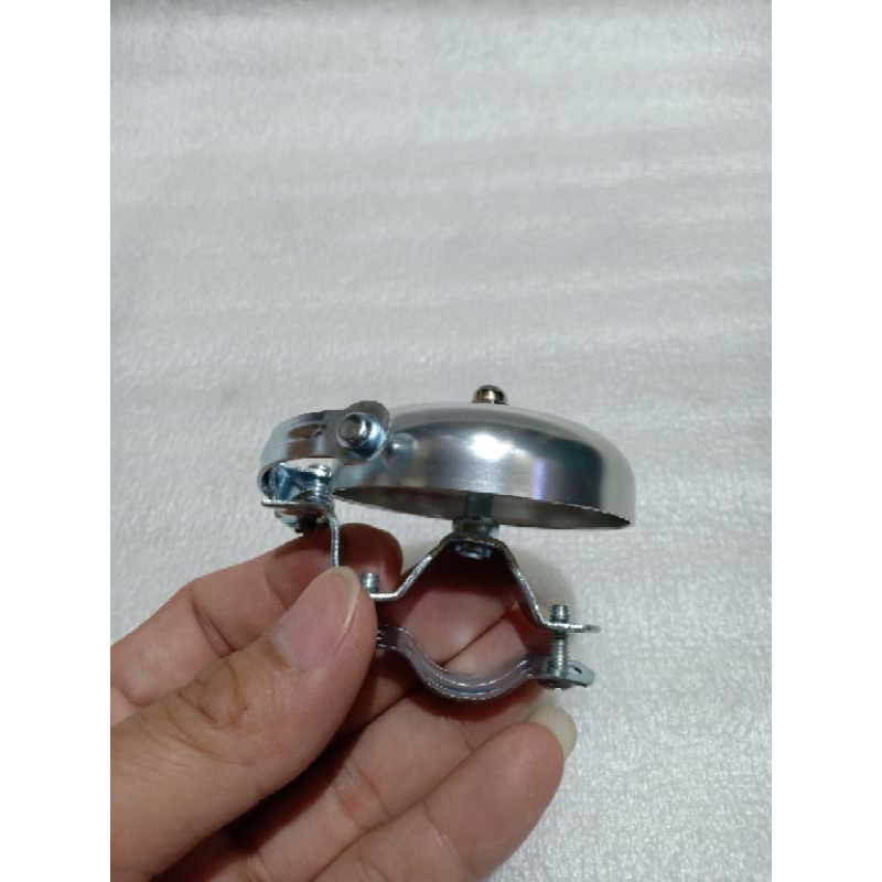 Jual bell sepeda model classic warna silver aloy | Shopee Indonesia