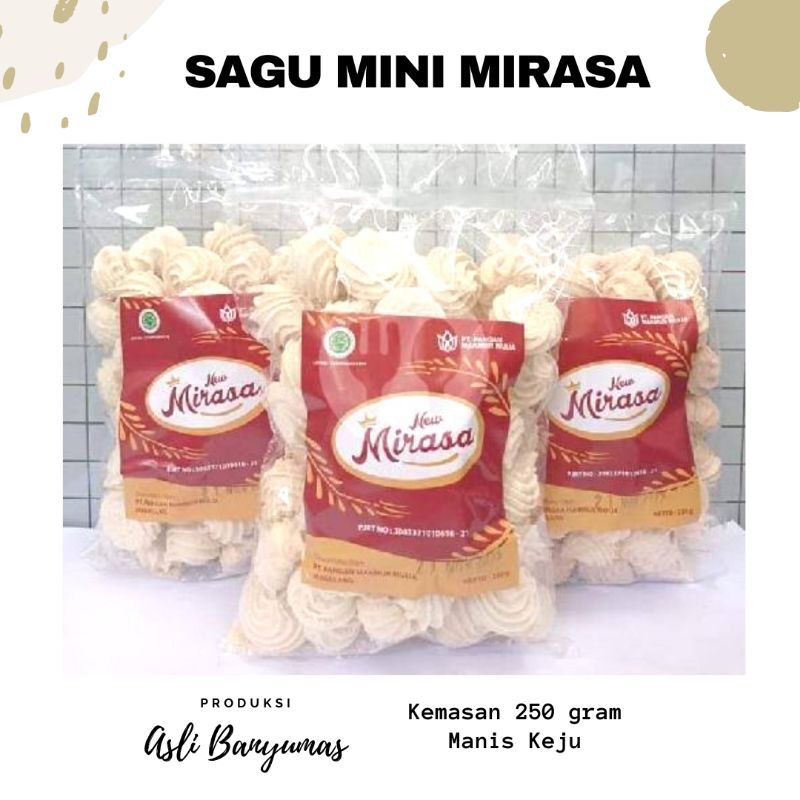 Jual SAGU MINI MIRASA 250gr | KHAS BANYUMAS | HARGA TERJANGKAU | FREE ...