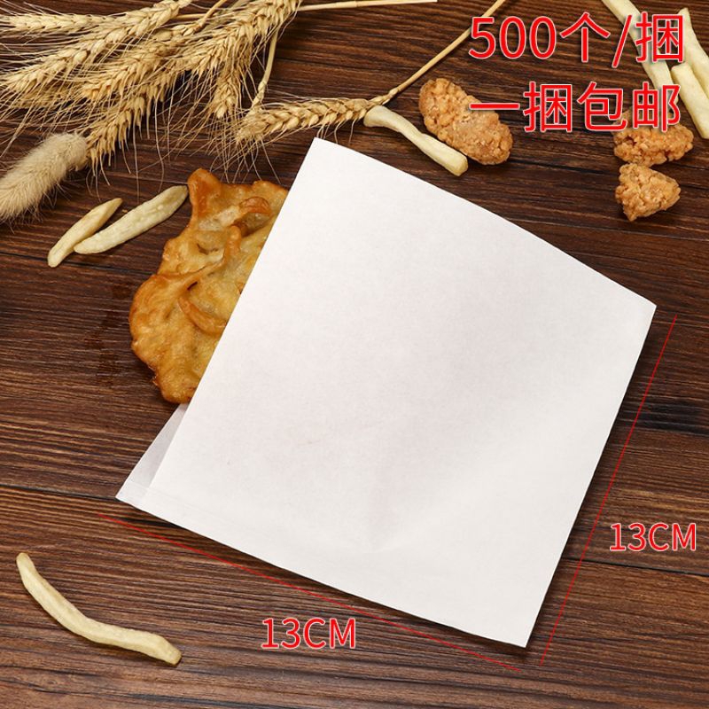 Jual 100pcs 13x13cm kertas donut laminasi kertas kue roti gorengan ...