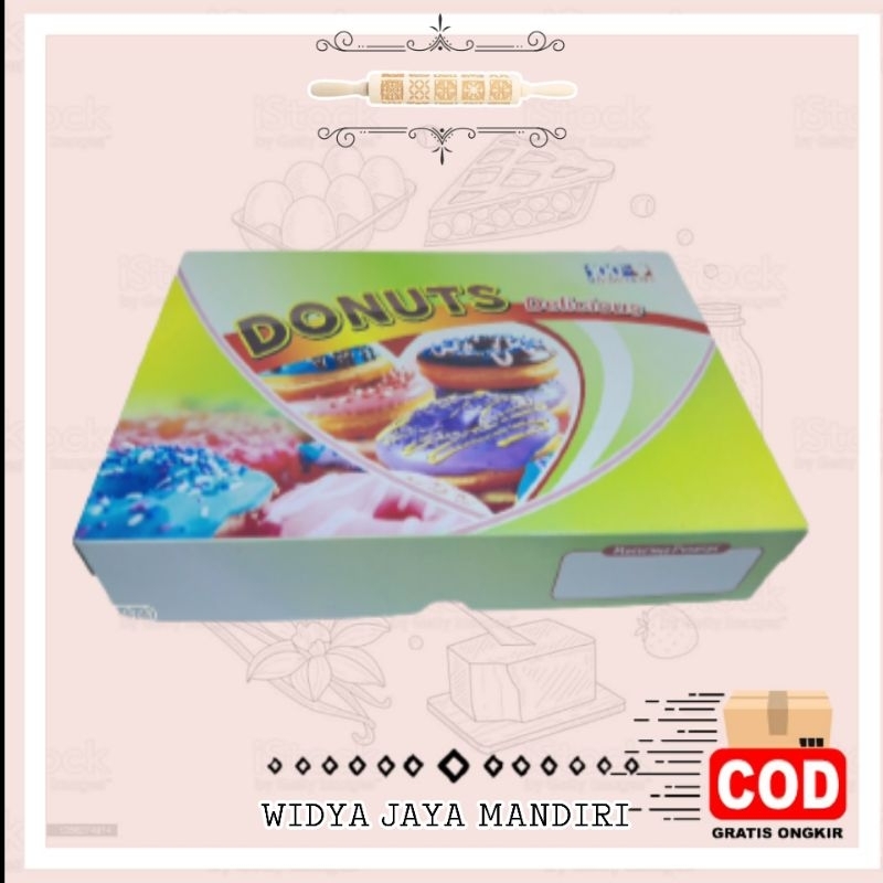 Jual Dus Donat isi 6 | Dus Donat | Dus Kemasan | Box Kemasan | Shopee ...