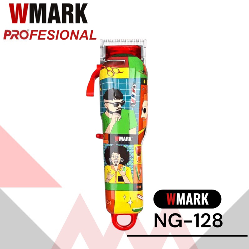 Jual WMARK PROFESIONAL HAIR CLIPPER WMARK NG 128 GRAFITY SERIES / MESIN CUKUR RAMBUT WMARK 128 ...