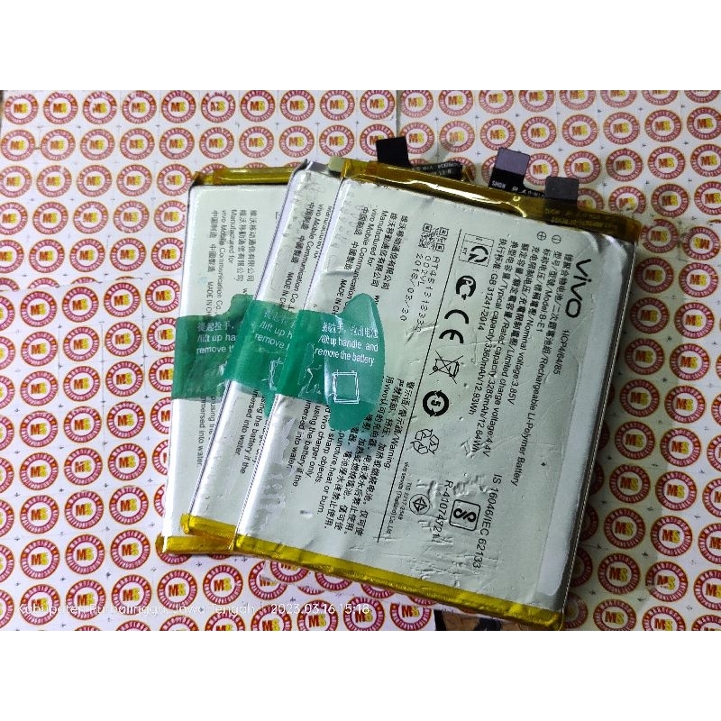 Jual Baterai Vivo Y71 B-E1 Original Cabutan 100% Normal | Shopee Indonesia