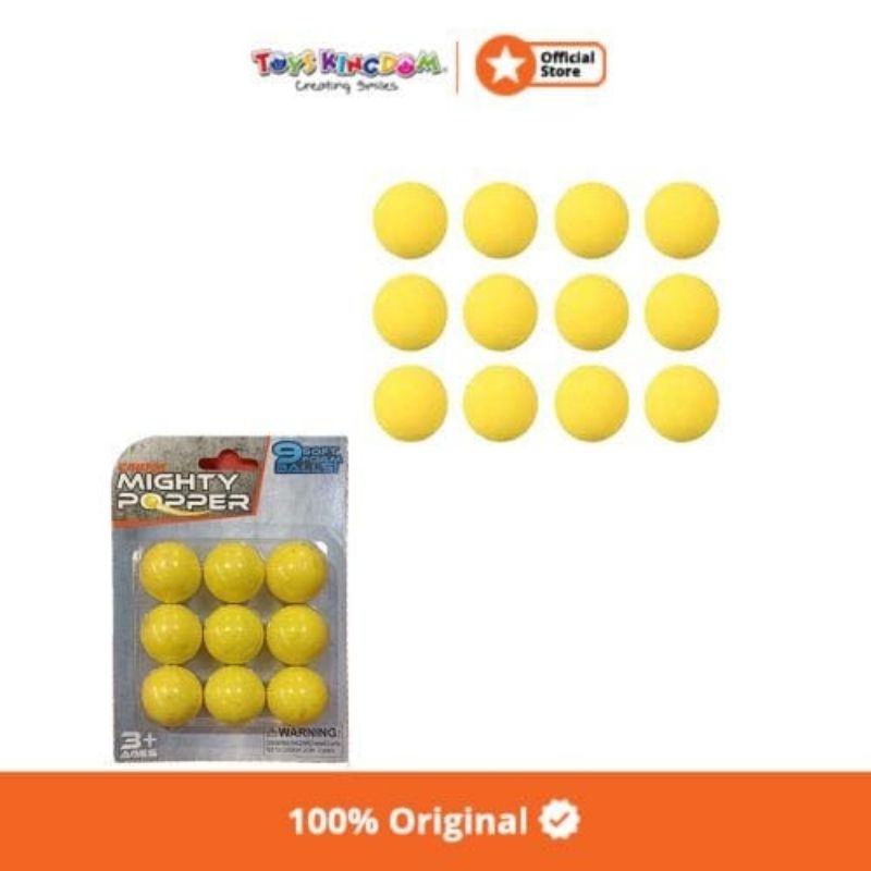 Jual Cruzer Mighty Popper Soft Foam Balls Refill - Kg Popper Ball ...