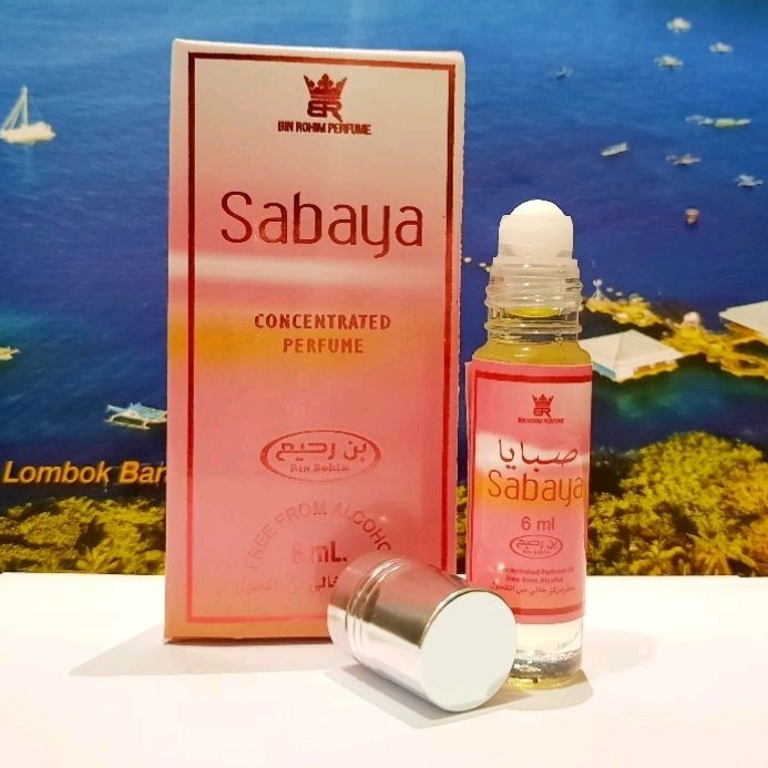 Jual SABAYA Parfum Kemasan 6ml Bin Rohim Minyak Wangi Roll On Non ...