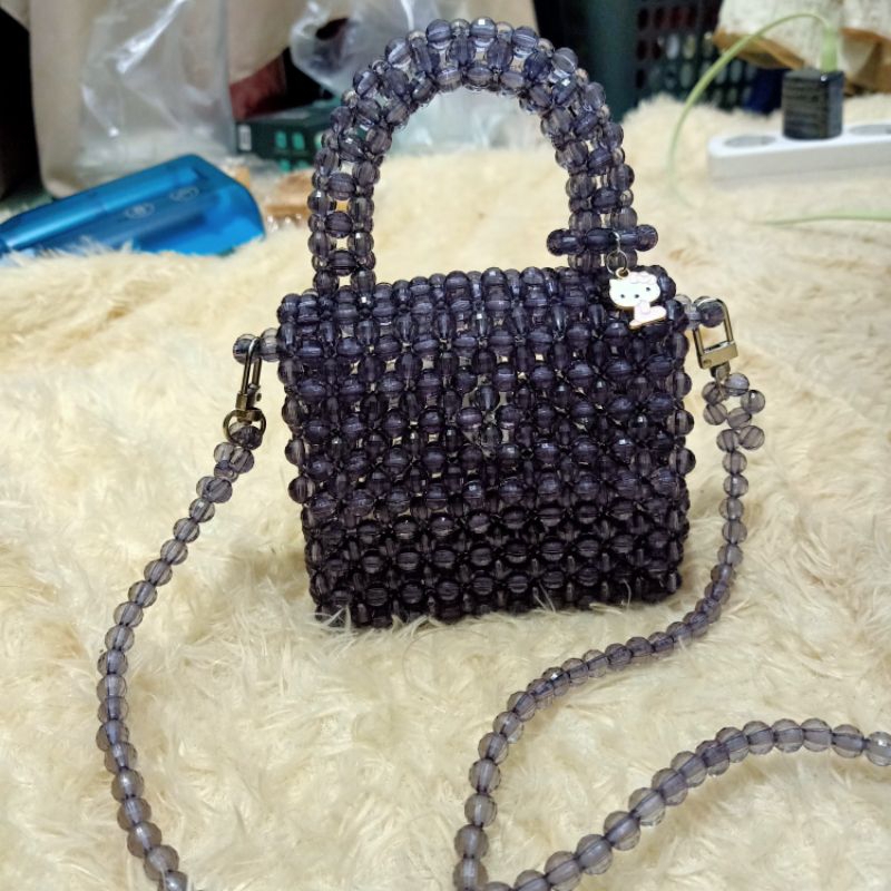 Jual Tas Manik Manik Mutiara Bead Bag | Shopee Indonesia