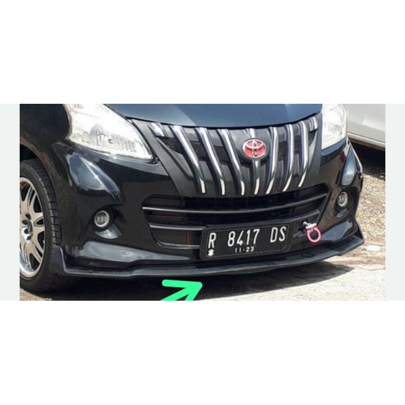 Jual winglet avanza xenia lips bemper fiber custom | Shopee Indonesia