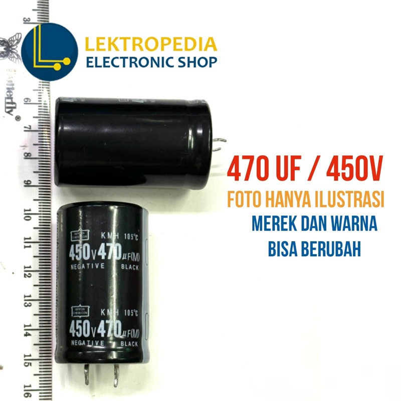 Jual Elco 470uf 450v Kapasitor 470 uf mikro 450 v volt Elko 450volt ...