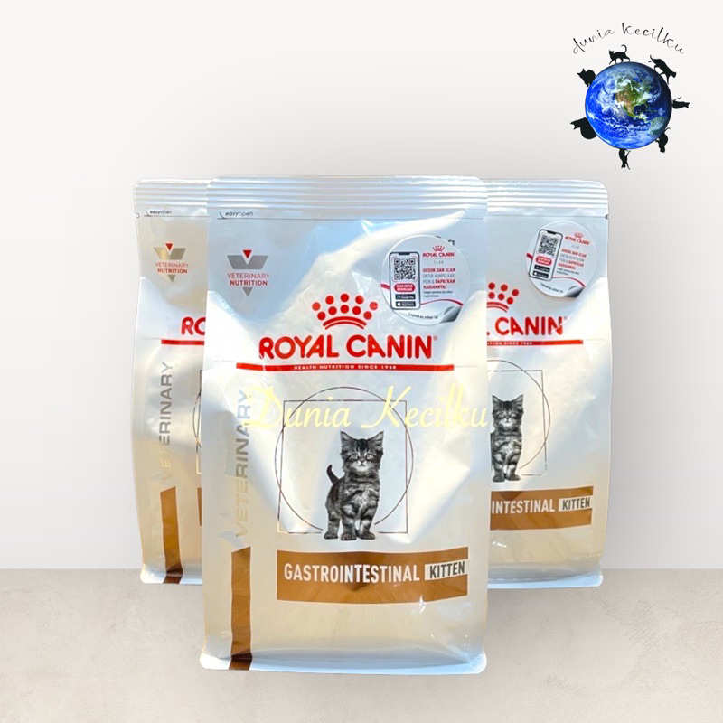 Jual Royal Canin Vet Gastrointestinal Gastro Kitten FRESHPACK 400gr ...