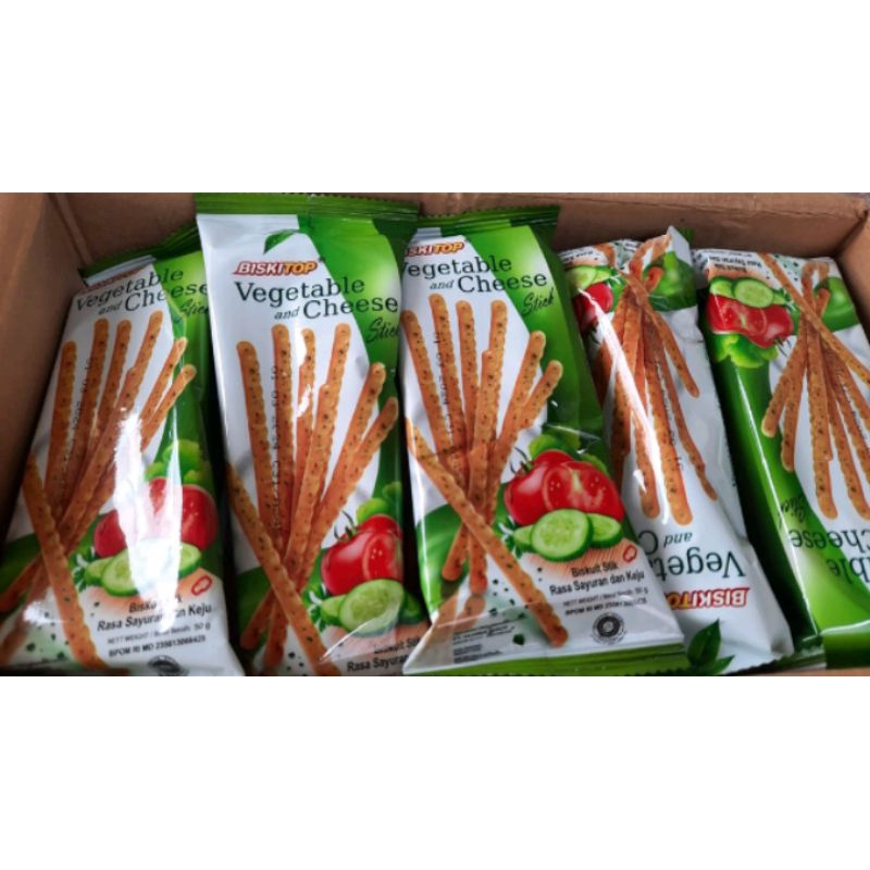 Jual SNACK VEGETABLE CHESEE STICK BERAT 60 GRAM / PCS | Shopee Indonesia