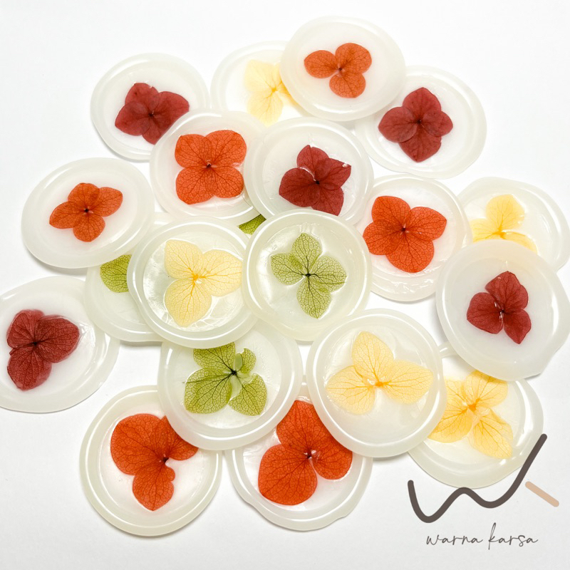 Jual Flower Seal Wax Stamp Instant / Seal Wax Coin / Wax Seal / Stempel ...