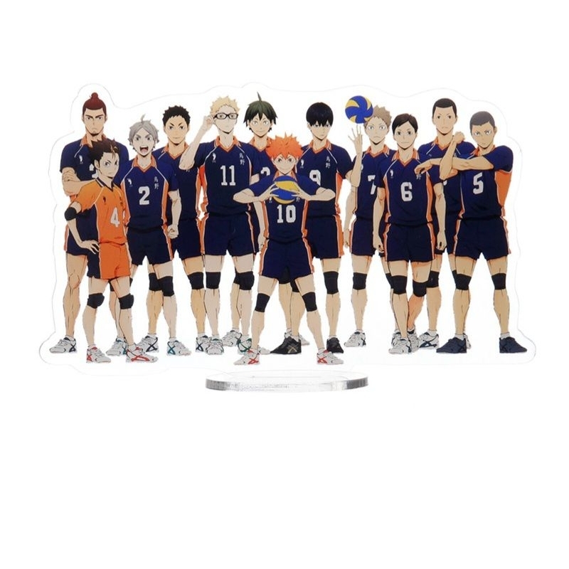 Jual [BACA DESK] Standee Acrylic Haikyuu Karasuno | Shopee Indonesia