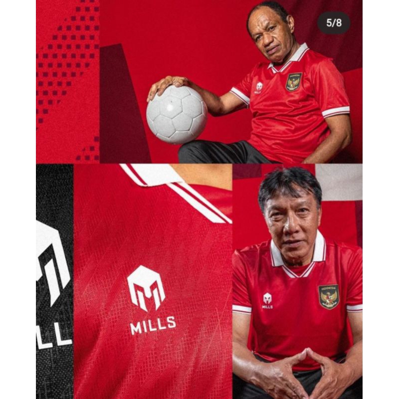 Jual Jersey Go Timnas Mills ( Logo Timbul ) | Shopee Indonesia
