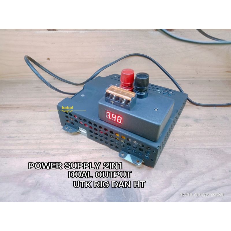 Jual POWER SUPPLY RIG DUAL OUTPUT RIG DAN HT | Shopee Indonesia