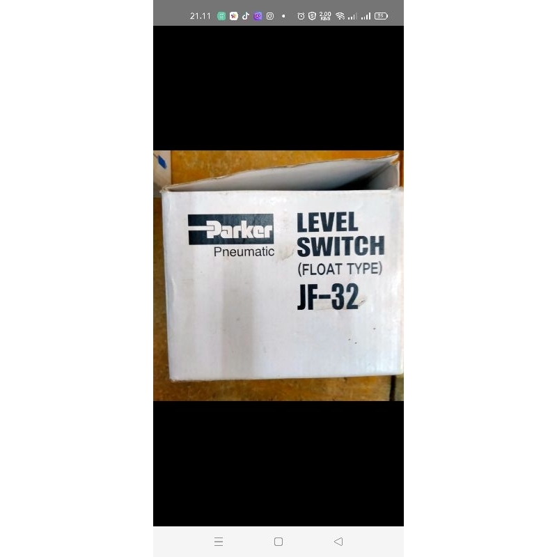 Jual level switch Parker JF-32 Made in korea float type | Shopee Indonesia