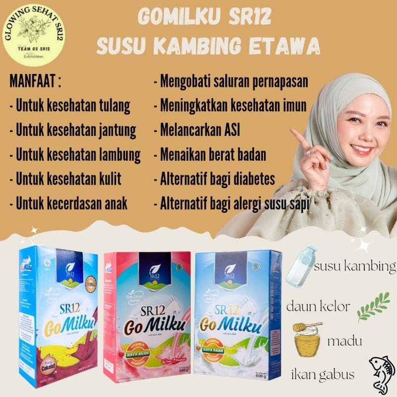 Jual Go Milku SR12/ SUSU PROMIL / SUSU MENAIKAN BERAT BADAN / Susu ...