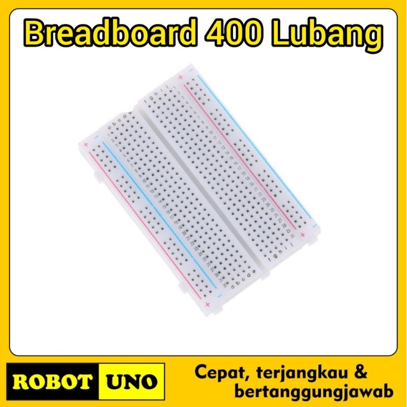 Jual Breadboard 400 Lubang Breadboard For PCB | Shopee Indonesia