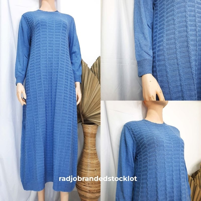 Jual LONG DRESS LENGAN PANJANG RAJUT A17 | Shopee Indonesia