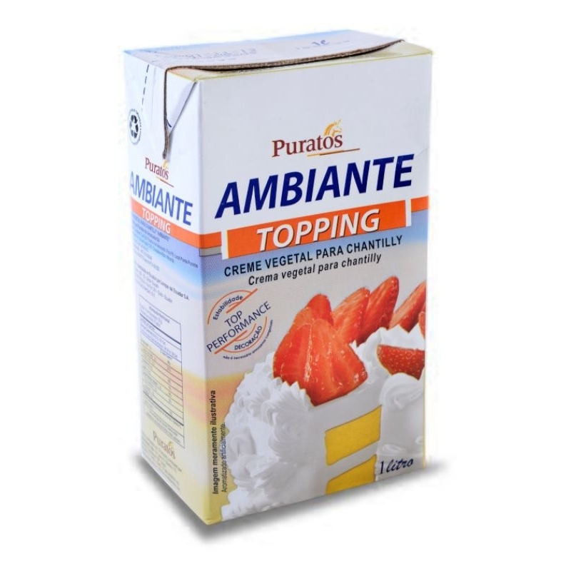 Jual PURATOS AMBIANTE topping wib cream 1 lt | Shopee Indonesia