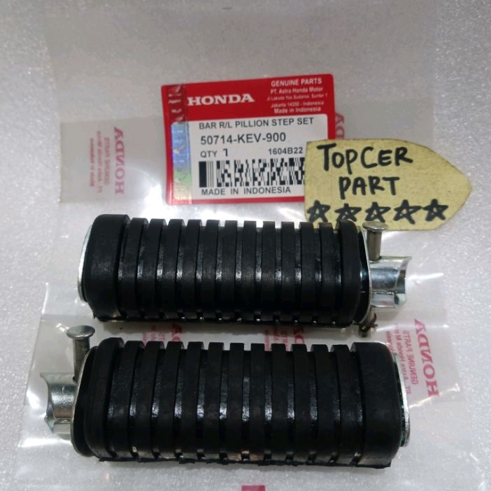 Jual Karet Footstep Step Injakan Belakang Honda Supra Grand Legenda Fit ...