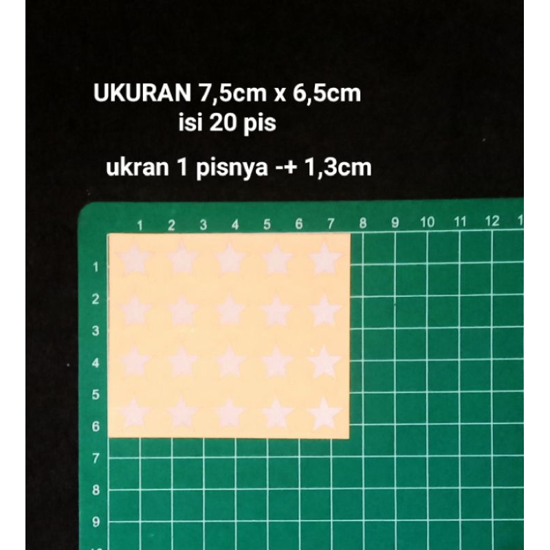 Jual stiker sticker bintang sticker star cutting | Shopee Indonesia