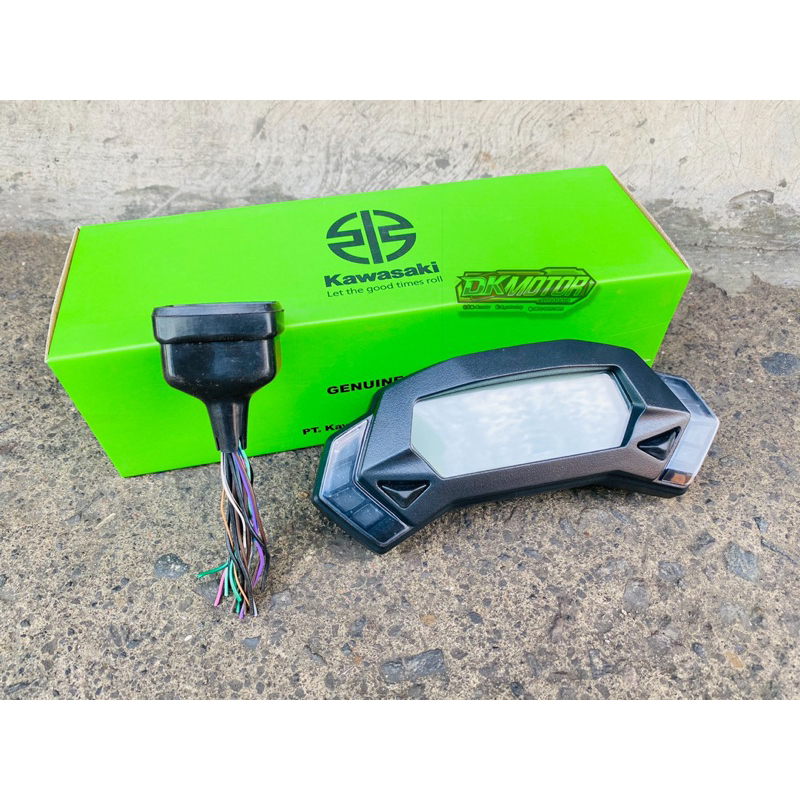 Jual Speedometer Spidometer Ninja Mono set Soket Original Baru | Shopee ...