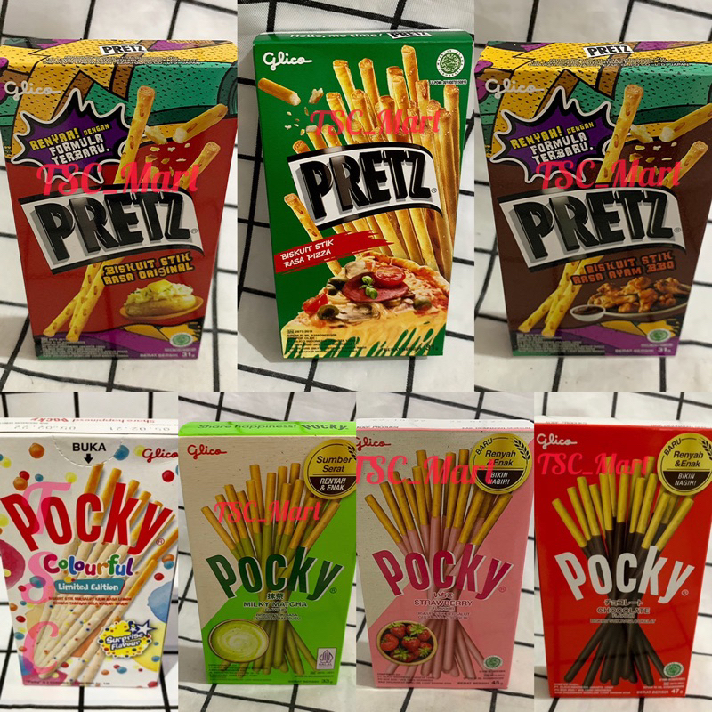 Jual Glico / Pocky / Colourful / Limited / Edition / Glico / Pocky ...
