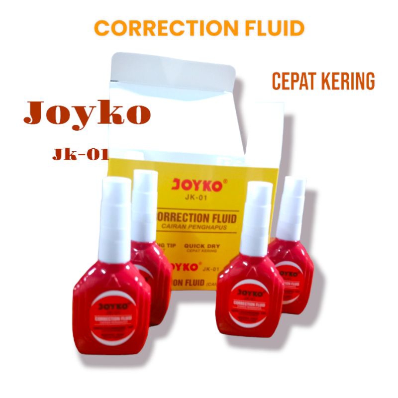 Jual TIPE X/CORRECTION FLUID/STIPO CAIR JK-01 JOYKO | Shopee Indonesia