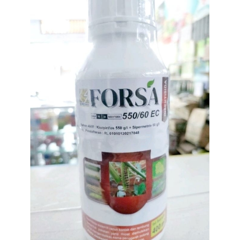 Jual INSEKTISIDA FORSA 550/60EC (400ml) | Shopee Indonesia