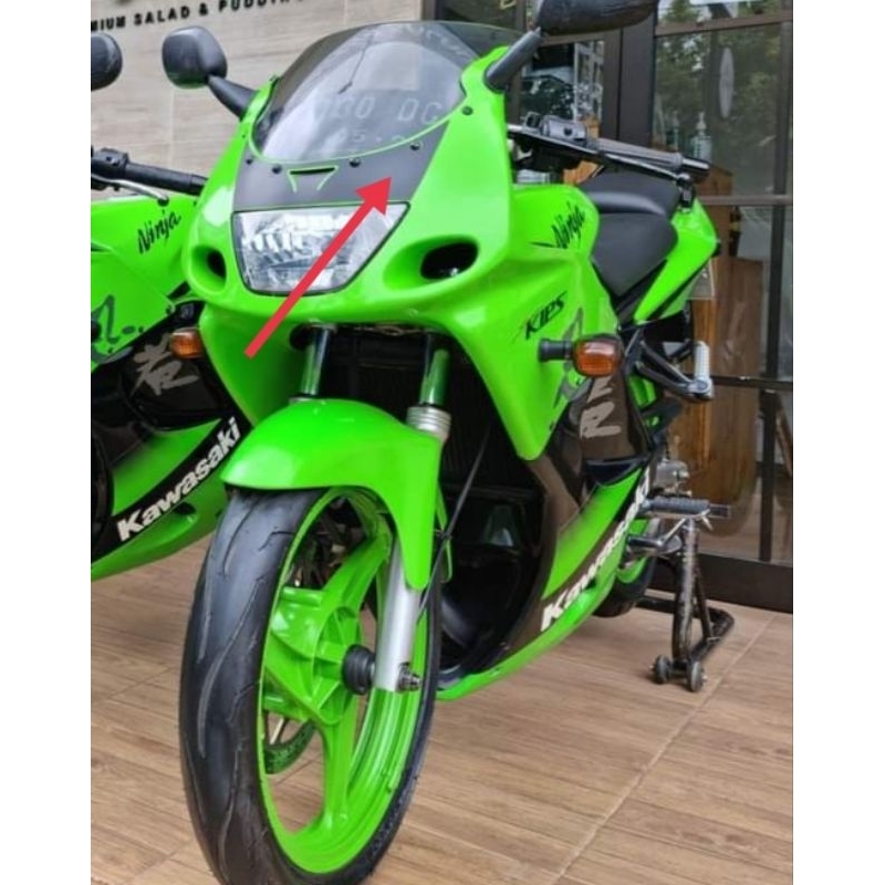 Jual STIKER BATOK DEPAN STIKER FAIRING ATAS NINJA RR OLD ZX 150 ...