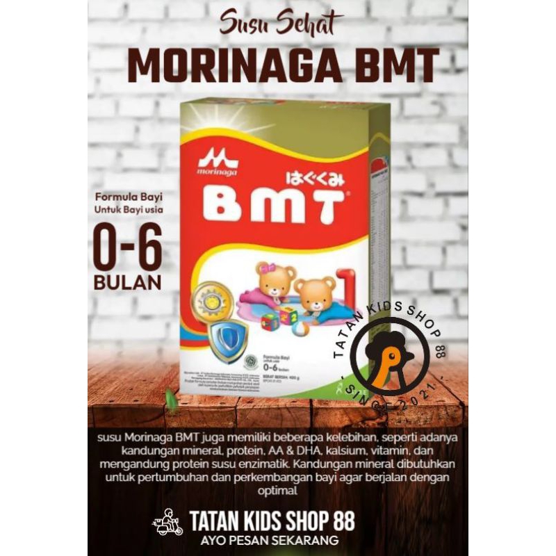 Jual Morinaga BMT Gold 0 6 bulan 400 gr Susu Formula Bayi Sufor tahap 1 ...