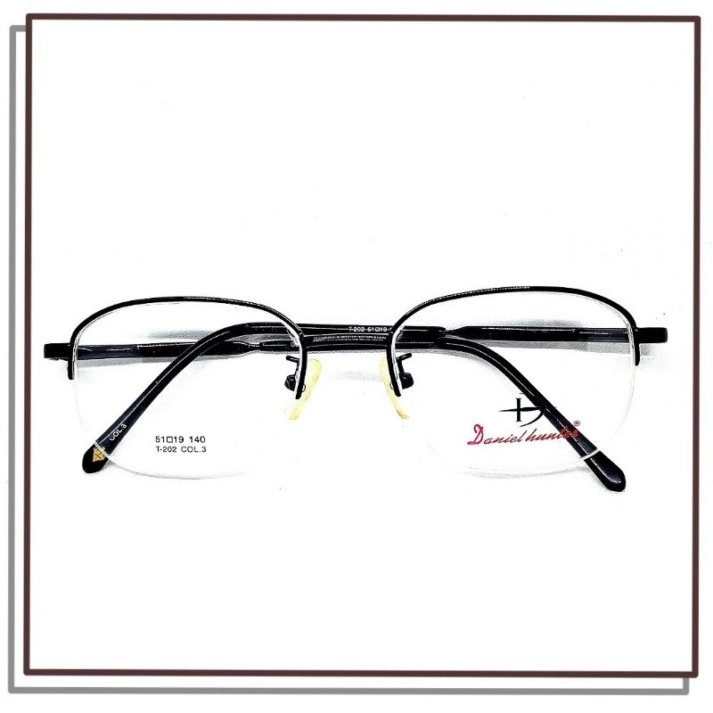 Jual FRAME KACAMATA DANIEL HUNTER 202 Model Setengah Bingkai HALF FRAME ...