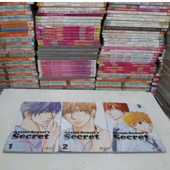 Jual komik Asami-Sensei's Secret vol.1-3 tamat Chika | Shopee Indonesia