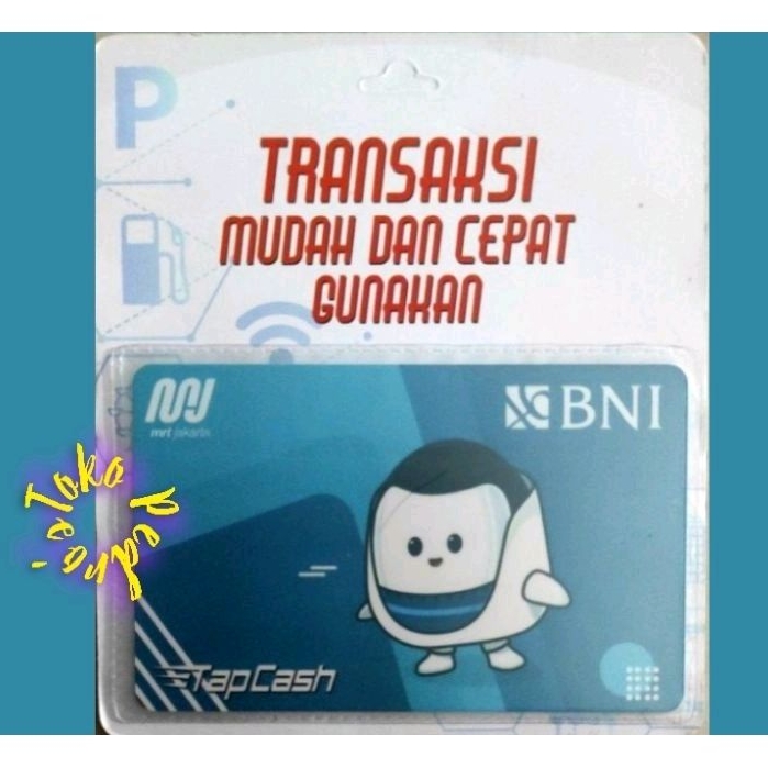 Jual Tapcash BNI edisi MJ Biru (MRT JAKARTA) Blue Edition /Like eMoney ...
