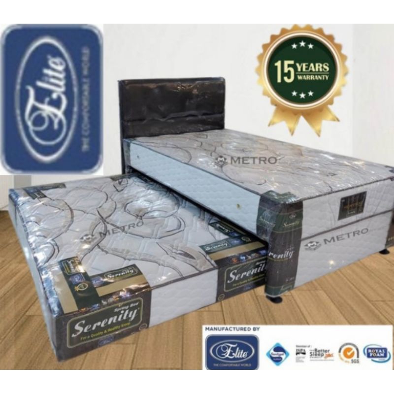 Jual Spring bed TWIN DORONG by Elite Serenity | Shopee Indonesia